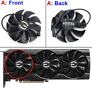 PLA09215S12H Graphics Card Fan for EVGA RTX 3070 3080 Ti 3090 XC3 BLACK Gaming Cooling Fan (Fan-C)