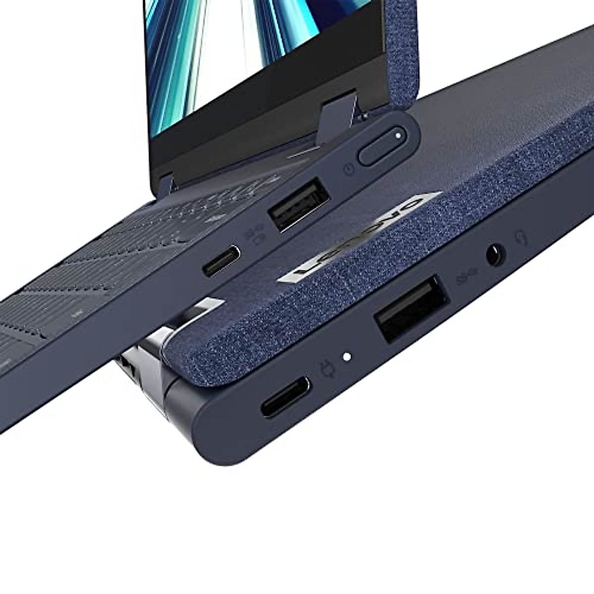 Lenovo Yoga 6 13 2-in-1 Business Laptop 13.3" FHD IPS 72% NTSC Touchscreen AMD Octa-Core Ryzen 7 5700U (Beats i7-10510U) 16GB RAM 512GB SSD Backlit KB Fingerprint Dolby USB-C Win 10 Blue + Pen