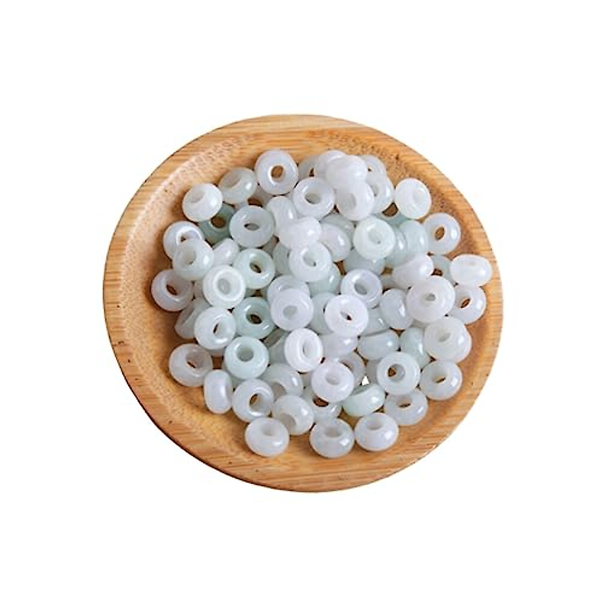 SEWACC Beads ing Kits ry 20pcs Spacer Gemstone DIY Abacus Craft Kit Loose for Necklace Bracelets ery Making Jewlery Bead