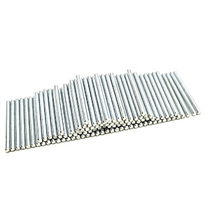 EUDAX 100Pcs STEM Toys Shaft Round Rod Axles for DIY Toy RC Car Boat Helicopter Model Part (2mmx30mm)