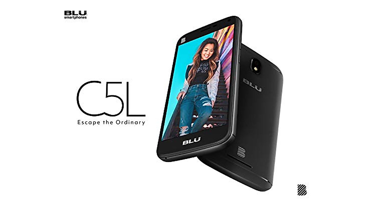 BLU C5L Android Phone – Unlocked 5'' Display & 16GB Storage