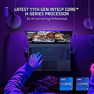 Razer Blade 15 Gaming Laptop: NVIDIA GeForce RTX 3060-11th Gen Intel 8-Core i7 CPU - 15.6” QHD 240Hz - 16GB RAM - 1TB SSD - CNC Aluminum - Chroma RGB - THX Spatial Audio - Thunderbolt 3