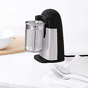 Amazon Basics Electric Can Opener, Black