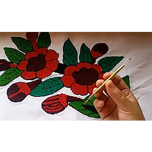 Aguja Maravillosa | Aguja Magica para Bordar - Clasica Mexicana | Mexican Magic Needle to Embroider| 3-Pack |