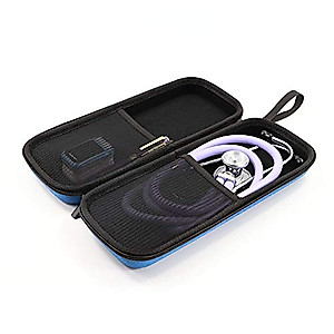 Stethoscope Carrying Case, Mesh Pocket for Nurse Accessories (Grey)