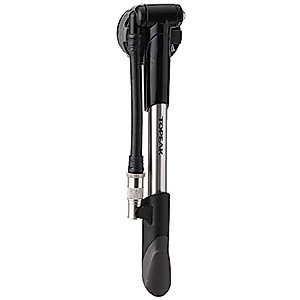 Topeak 360 PSI/24.8 Bar Pocket Shock DXG With Dial Gauge , Black/Silver