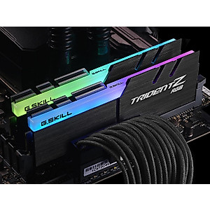 G.SKILL Trident Z RGB Series (Intel XMP) DDR4 RAM 16GB (2x8GB) 3200MT/s CL14-14-14-34 1.35V Desktop Computer Memory UDIMM (F4-3200C14D-16GTZR)