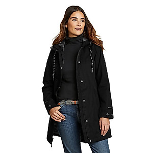 Eddie Bauer Women's Charly Parka, Black, Medium