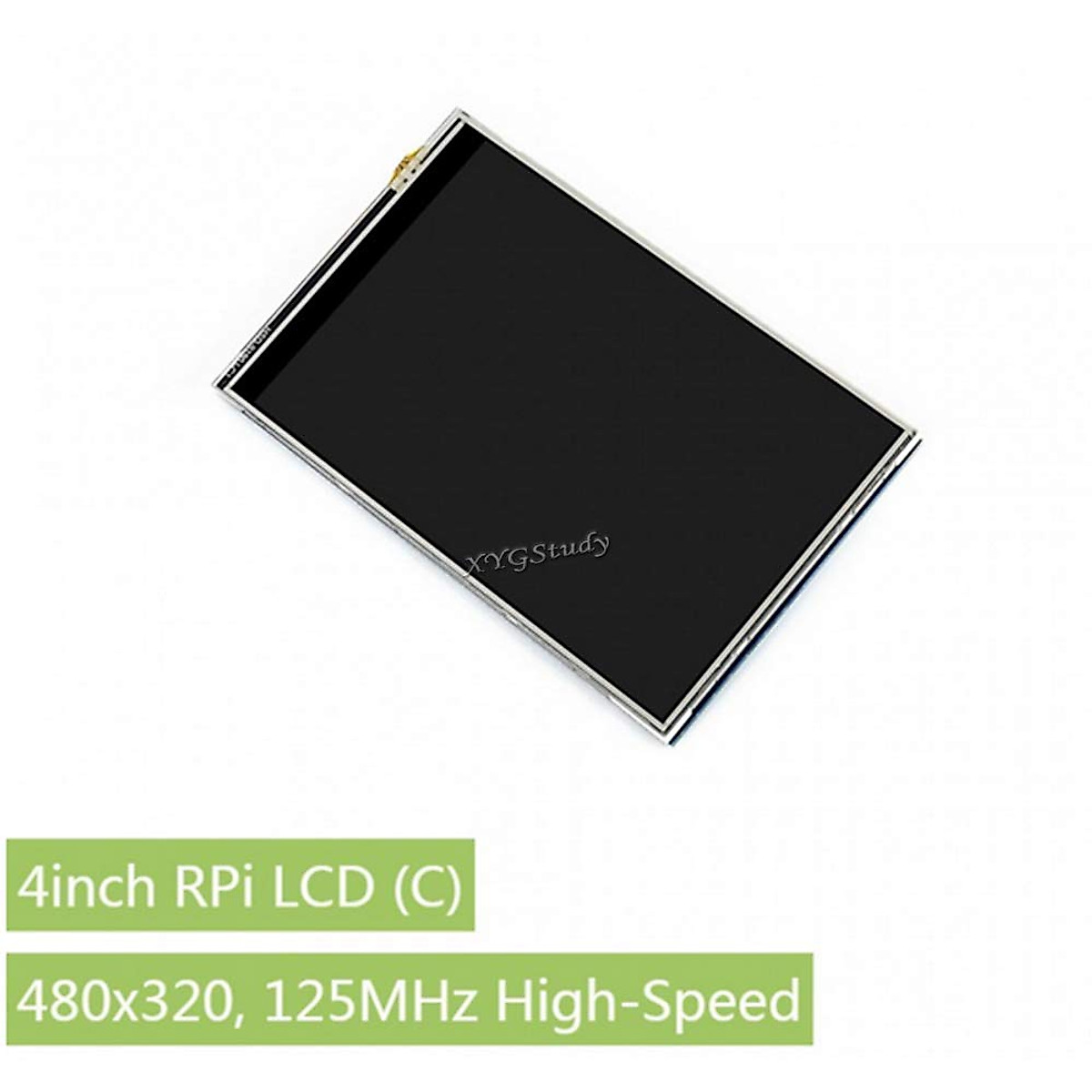 4inch RPi LCD (C), 4 inch 480x320 125MHz High-Speed SPI Resistive Touch TFT Screen Display Supports Raspberry Pi 4B/3B+/3B/2B/B+ Raspbian FBCP Play Video Game @XYGStudy