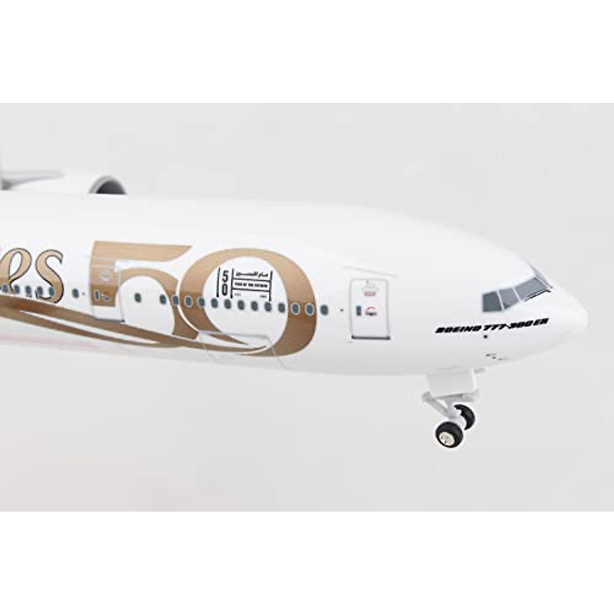 Daron SkyMarks Emirates 777-300ER 1/200 w/Gear 50th Anniversary SKR1099