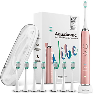 Aquasonic Vibe Series Ultra Whitening Toothbrush Aqua Flosser