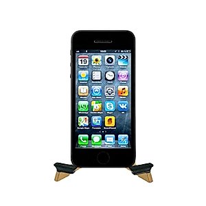 JBGold Foldable Aluminum Cell Phone Holder Stand for Desk (Silver) Portable Phone Stand
