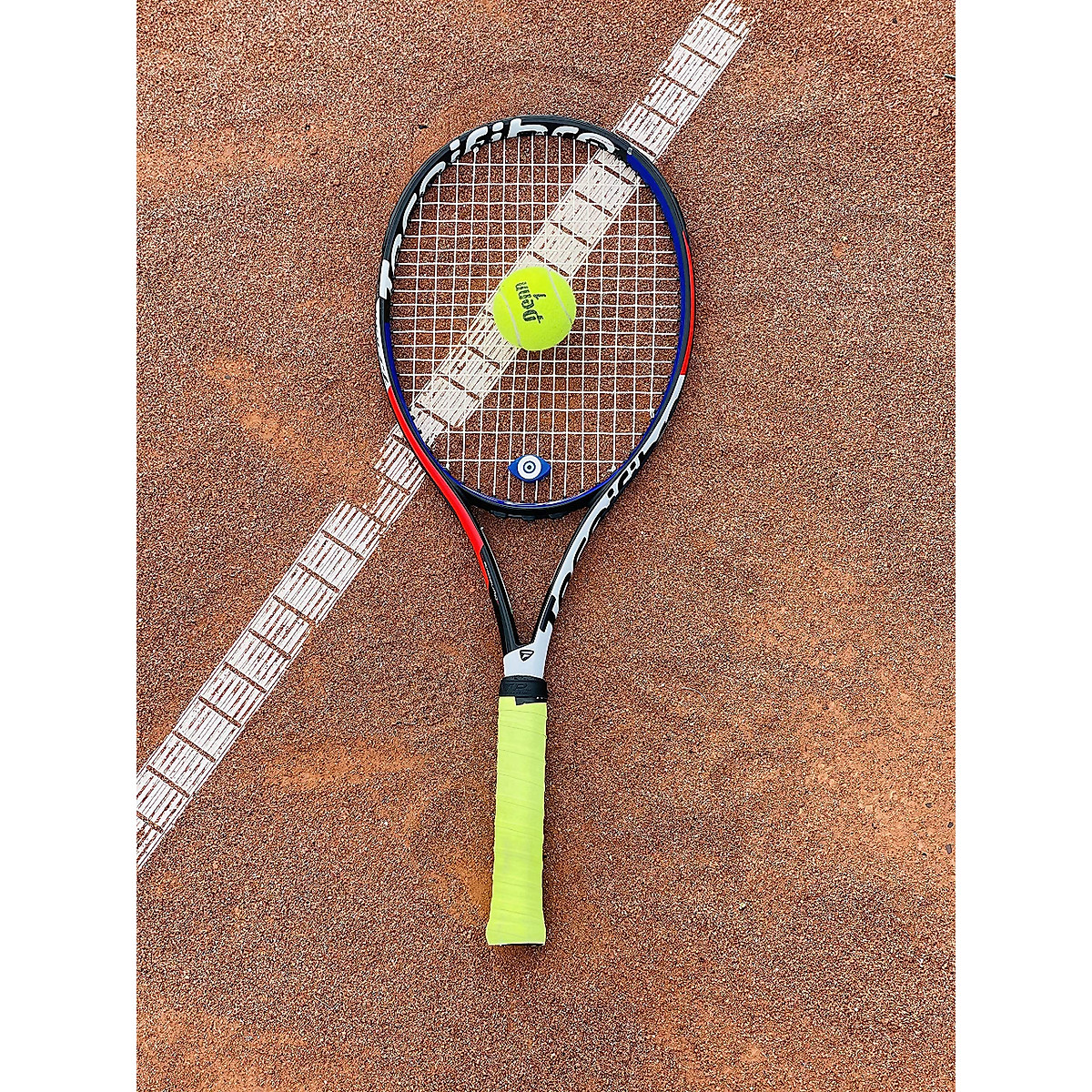 Luckyones Evil Eye, Lucky Eye Vibration DAMPENER/Shock Absorber - Set of 2 - Tennis OR Badminton. Great Gift!
