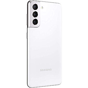 Samsung Galaxy S21 5G | Factory Unlocked Android Cell Phone | International Version 5G Smartphone | Pro-Grade Camera, 8K Video, 64MP High Res | 128GB, (SM-G991B/DS) (Phantom White)