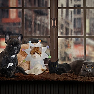 POPETPOP Grooming Neck Cone Cat Recovery Cone Cat Collar Elizabethan Pet Collar Cat Soft Elizabethan Collar Cat Neck Cone Pet Supplies Dog Cone Neck Pillow Tarpaulin White Collar