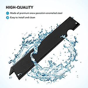 Stanbroil Porcelain Enameled Flavorizer Bars for Weber Genesis II/LX 300 Series (2017 and Newer) Gas Grills, Replacement Parts for Weber 66032/66795, 5 Pack