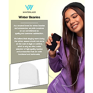 12 Pack Winter Beanie Hats for Men Women, Warm Cozy Knitted Cuffed Skull Cap, Wholesale