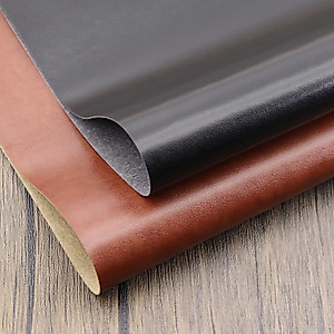 4PCS PU Leather Book Cloth for Bookbinding 17x13 inch Non-Woven Base & Soft Leather-Like Bookcloth (2 Colors)(A)