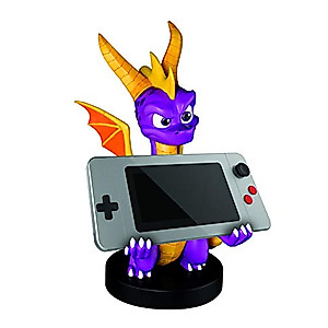 Exquisite Gaming Cable Guy - Spyro The Dragon XL - Charging Controller and Device Holder - Toy - Xbox 360