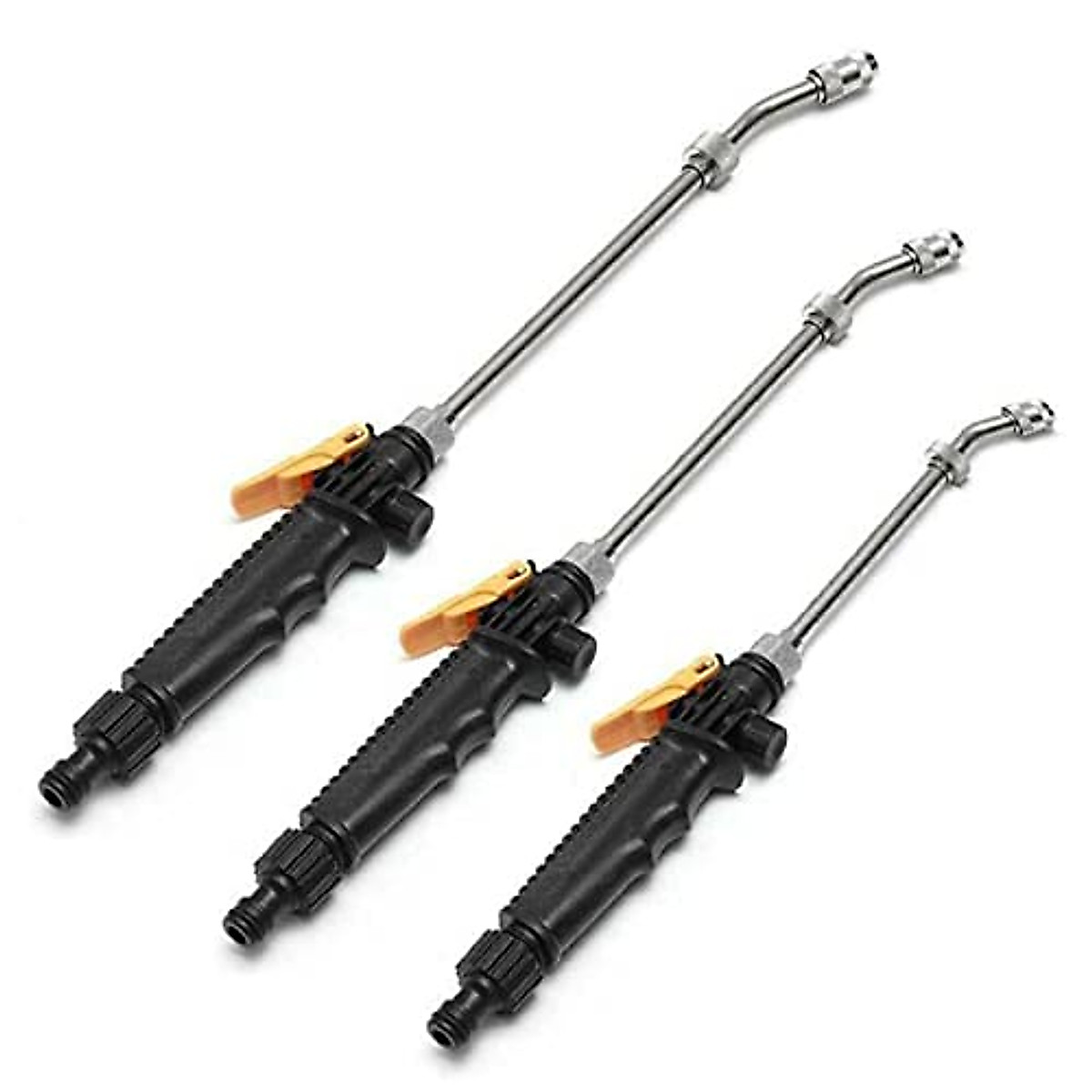 2in1 High Pressure Washer Handheld High Pressure Power Water Metal Water High Pressure Power Garden Sprinkle For Car Washing Outdoor Gardening Patio Cleaning Windows With Foam Outdoor (A, One Size)