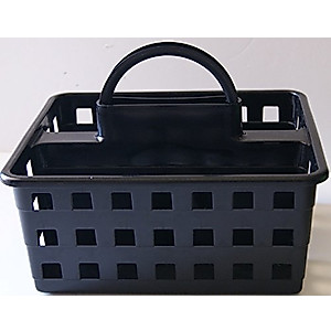 Mainstay Small Utility Shower Caddy Tote (Black)
