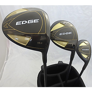 Mens Callaway Complete Golf Set Driver, Fairway Wood, Hybrid, Irons, Putter Clubs Stand Bag Stiff