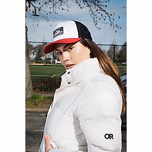 Outdoor Research Advocate Trucker Cap – Snap Closure & Breathable Mesh Back with Vintage Design