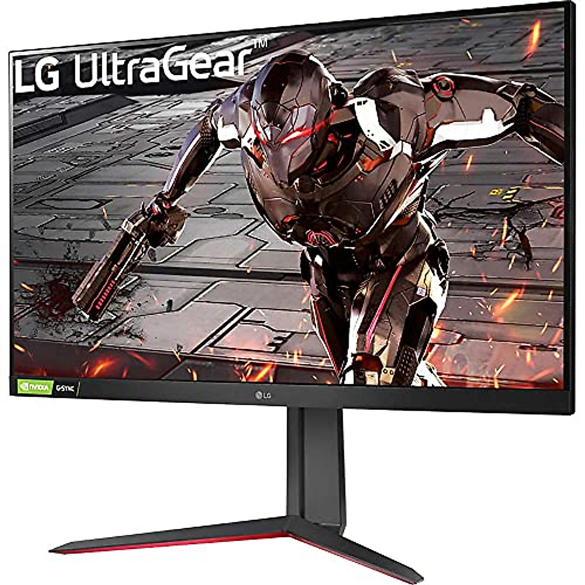 LG 32GN550-B 32 Inch Ultragear VA Gaming Monitor with 165Hz Refresh Rate/FHD (1920 x 1080) with HDR10 / 1ms Response Time with MBR and Compatible with NVIDIA G-SYNC and AMD FreeSync Premium (Renewed)