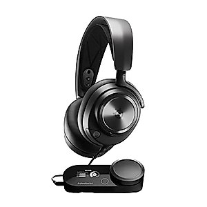 SteelSeries Arctis Nova Pro Wireless Xbox Multi-System Gaming Headset - Premium Hi-Fi Drivers - Active Noise Cancellation Infinity Power System - Stealth Mic - Xbox, PC, PS5, PS4, Switch, Mobile