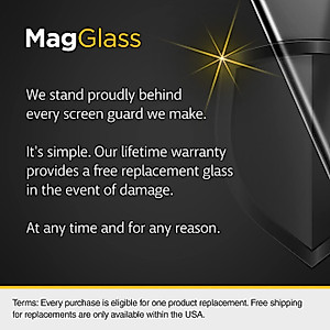 magglass Blue Light Screen Protector for Nintendo Switch OLED - Anti Bluelight Blocking Tempered Glass for Reduced Eye Fatigue (OLED Model)