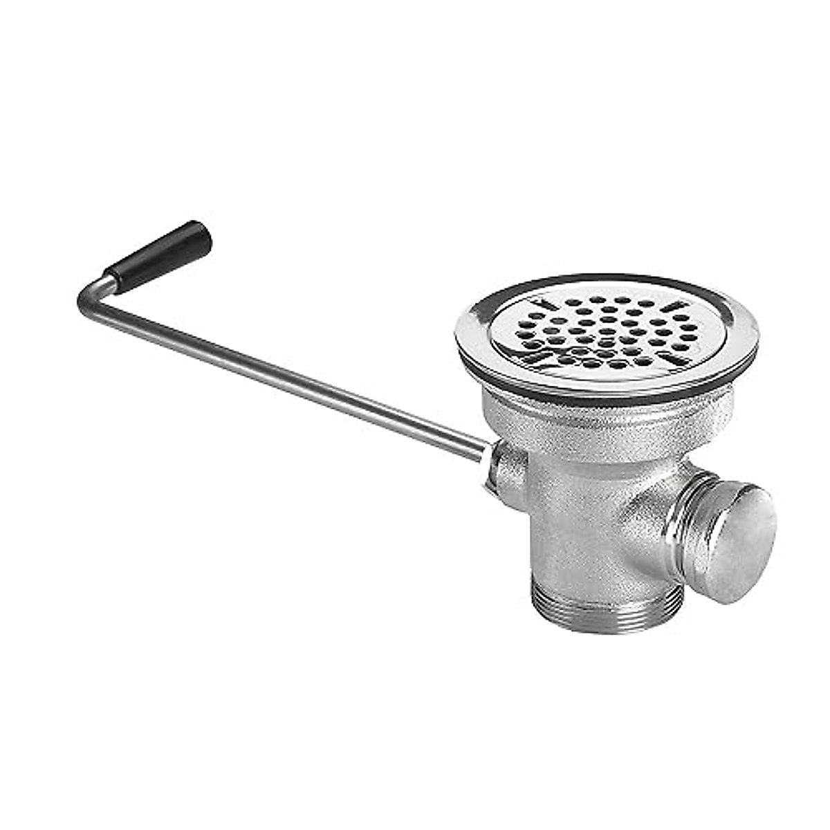 Krowne 22-204 Waste Drain with Overflow Outlet, Chrome
