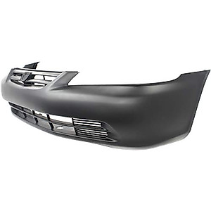 Evan Fischer Front Bumper Cover Compatible with 2001-2002 Honda Accord Primed Sedan