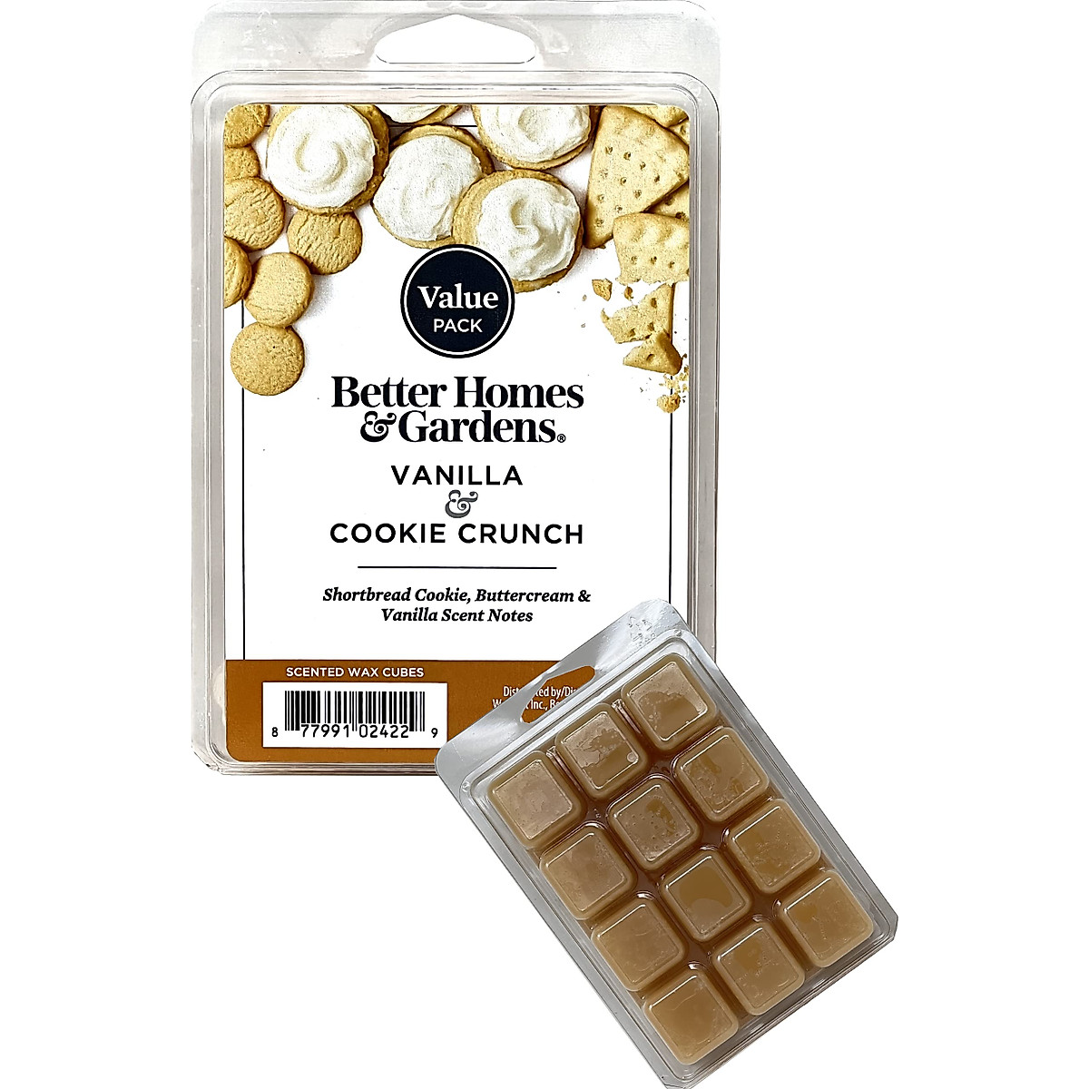 Better Homes and Gardens Value Wax Cubes, Vanilla Cookie Crunch