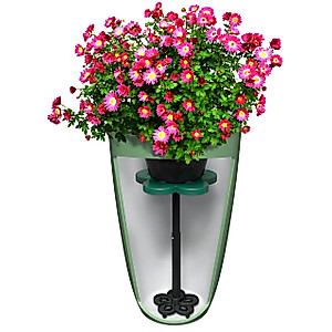 Lift Kit Planter Insert Tall Tapered Plant Riser Fill Bottom of Tall Flower Pots and Large Plant Containers | Indoor and Outdoor (11-17” Rise, 6" Base, 10" Top)