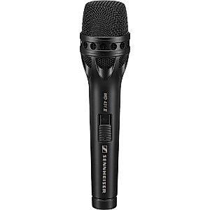 Sennheiser MD431-II Super-Cardioid Handheld Dynamic Microphone,Black