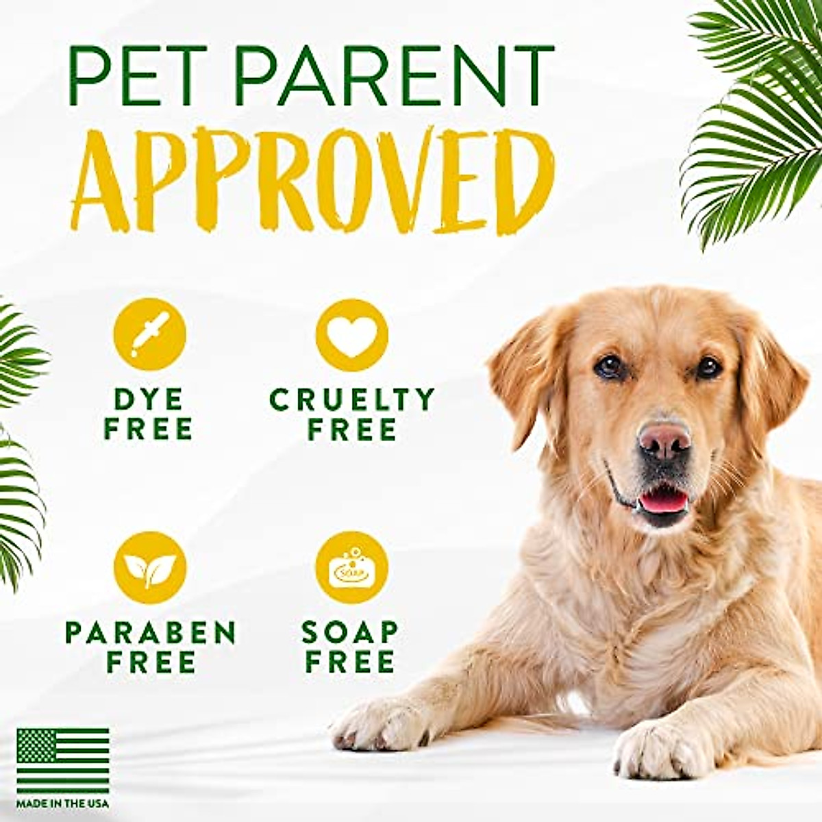 TropiClean Hypoallergenic Waterless Dog Shampoo | Dry Shampoo for Dogs With Sensitive Skin | Natural Dog Shampoo Derived from Natural Ingredients | Cat Friendly | Made in the USA | 7.4 oz