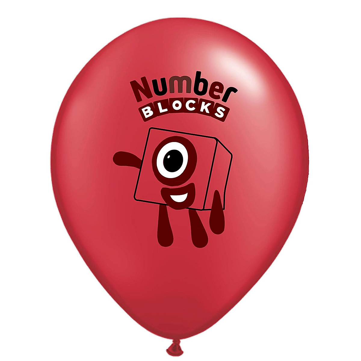 Number Blocks Balloons for Number Blocks Party Supplies| 30Pcs Colorful Balloons for Number Blocks Birthday Decorations| Number Birthday Party Decors