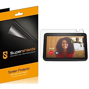 (3 Pack) Supershieldz Anti-Glare (Matte) Screen Protector Designed for Echo Show 8 (2nd Generation, 2021 Released)
