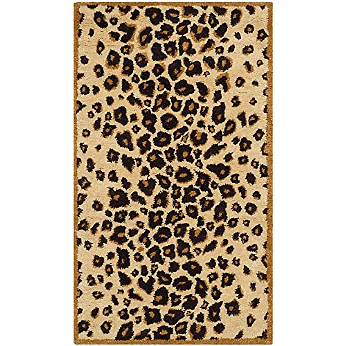 MARTHA STEWART by SAFAVIEH Collection 2'6" x 4'3" Teak MSR3621E Handmade Kalahari Wool & Viscose Accent Rug