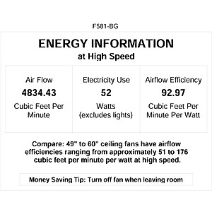 Minka-Aire F581-BG Gauguin 52 Inch Outdoor Ceiling Fan in Bahama Beige Finish