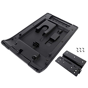 KARPAL Center Console Arm Rest Lid Cover Compatible With 2009-2014 Ford F-150 Black