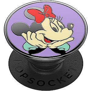 PopSockets: Phone Grip with Expanding Kickstand, Pop Socket for Phone - Enamel 80s Mickey