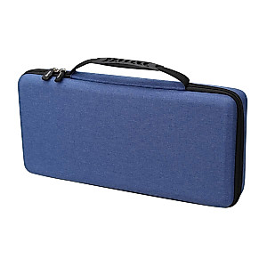 Aproca Hard Storage Magnetic Tiles Case, Fit for PicassoTiles 110/100 / 60/42 Pieces/SUNHE YHK 100Pcs Set Magnet Building Tiles(Blue)