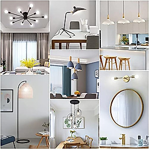 MAXvolador A19 LED Light Bulbs 1500 Lumens, 100-125 Watt Equivalent LED Bulbs, 5000K Daylight White 13-Watt, Standard E26 Medium Screw Base, Non-Dimmable, No Flicker, Pack of 12