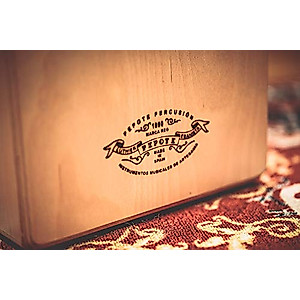 Meinl Artisan String Cajon with Mongoy Frontplate / Baltic Birch Body - MADE IN SPAIN - Bulería Line, 2-YEAR WARRANTY (AEBLMY)