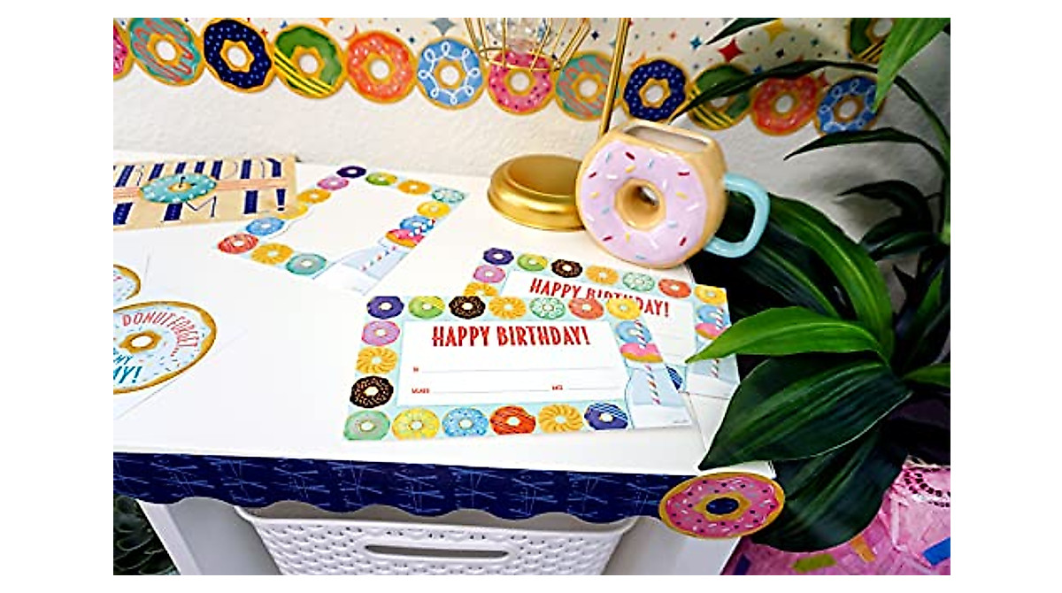 Creative Teaching Press Mid Century Mod Donuts 3" Designer Cut-Outs ...