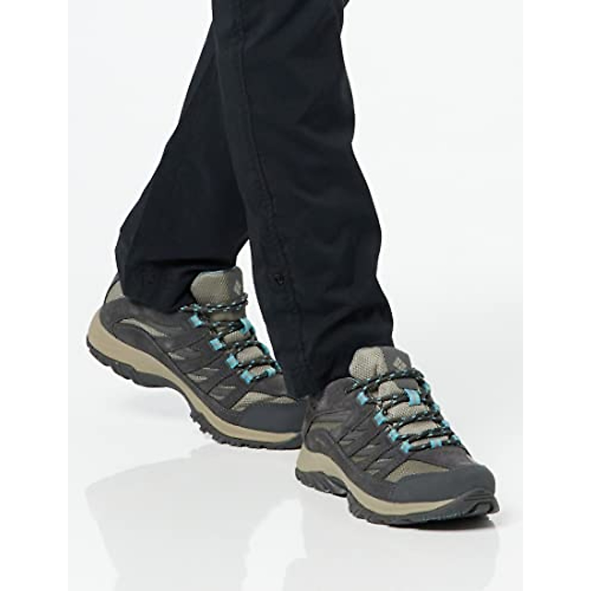 Columbia Women's Crestwood Waterproof, Kettle/Dark Grey, 7.5