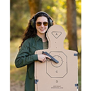 Pro Ears Gold II 26 Ear Muffs, NRR 26, Military Grade Electronic Hearing Protection with DLSC Compression, Gel Ear Seals & Auto Shut Off, Amplifies Sound 8x, Made in USA, Green