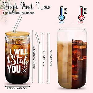 Teenyyou 7 Pcs Nurse Gift for Women Nursing Graduation Gift Set Include Nurse Tote Bag Stethoscope Case Nursing Ballpoint Pen Badge Reel Clipboard Glass Coffee Cup Keychain(Gray,Vintage Style)