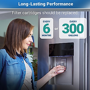 Aqua Fresh Replacement for WF3CB, PureSource 3, 706465, 242086201, 242086203, 242294501, 242069601, AP4567491, PS3412266, WF425 Refrigerator Water Filter (3-Pack)